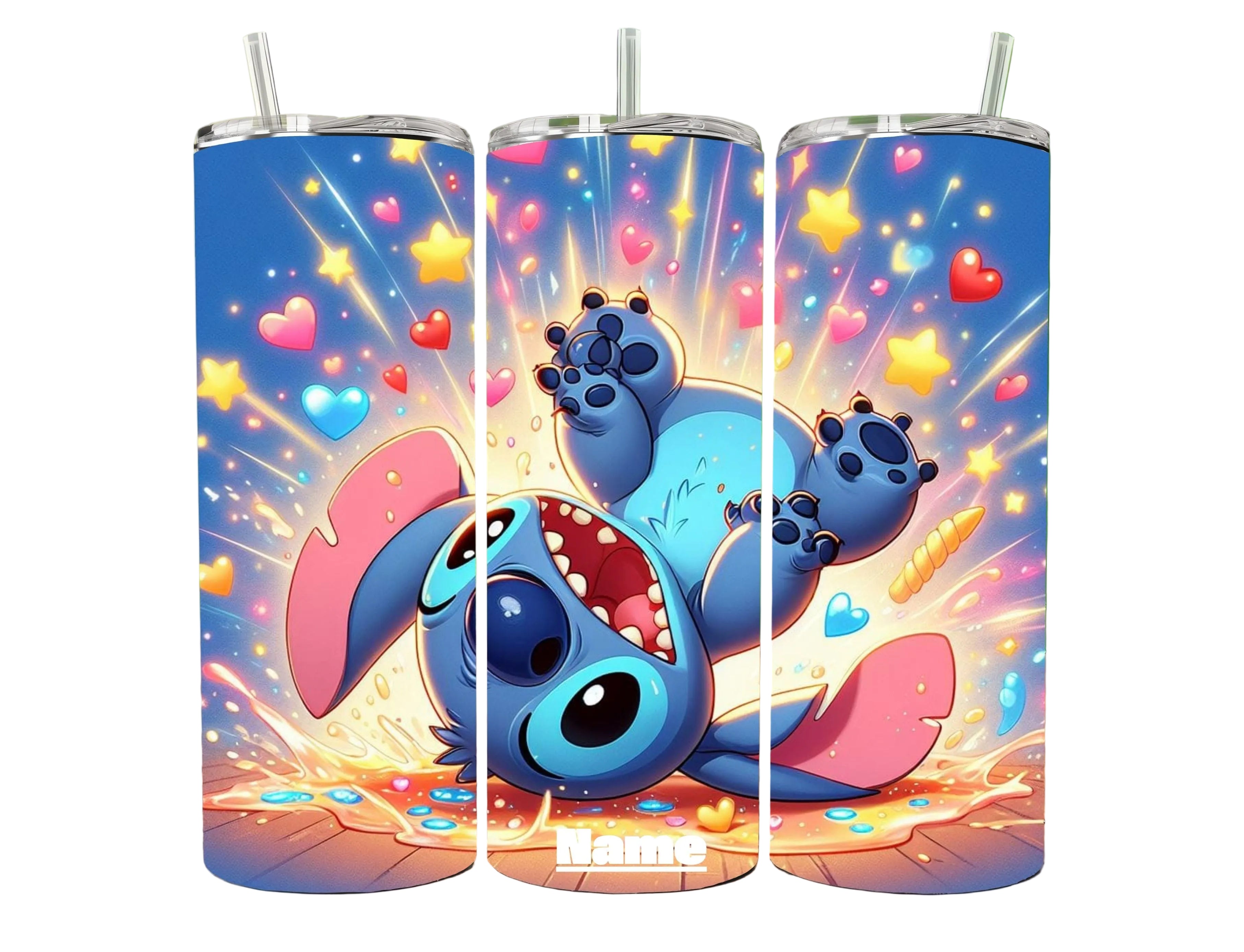 Tumbler Stitch 20 oz — Ternura, color y diversión en cada sorbo 💙 ...